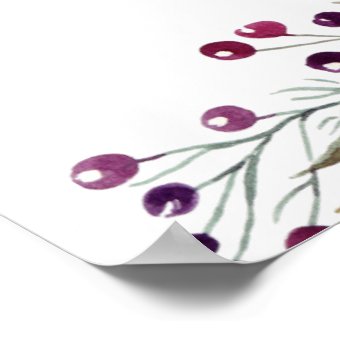 Flowers Class Reunion Memorial Up to 70 Names Poster | Zazzle