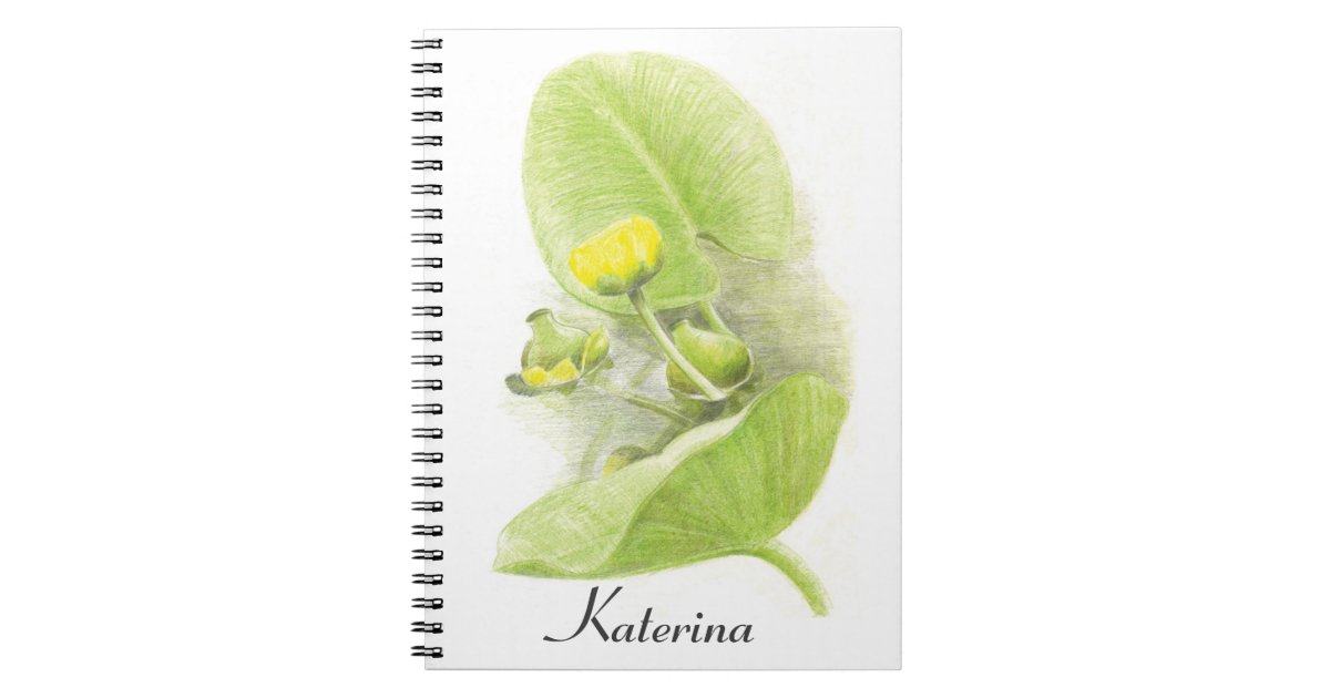 Flowers lilies notebook | Zazzle