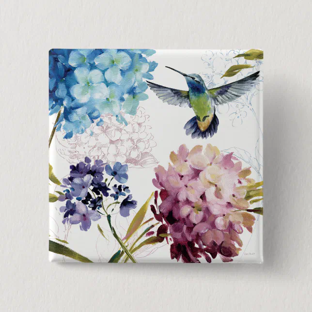Flowers of Spring Pinback Button | Zazzle