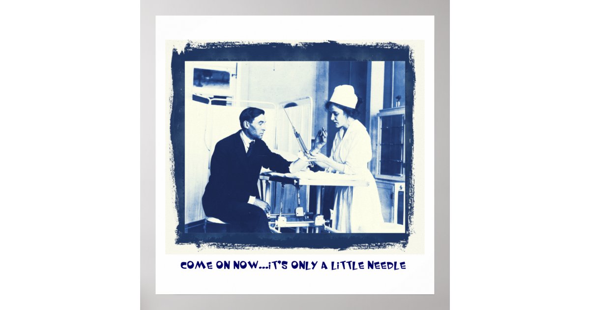 Flu Shots Poster | Zazzle