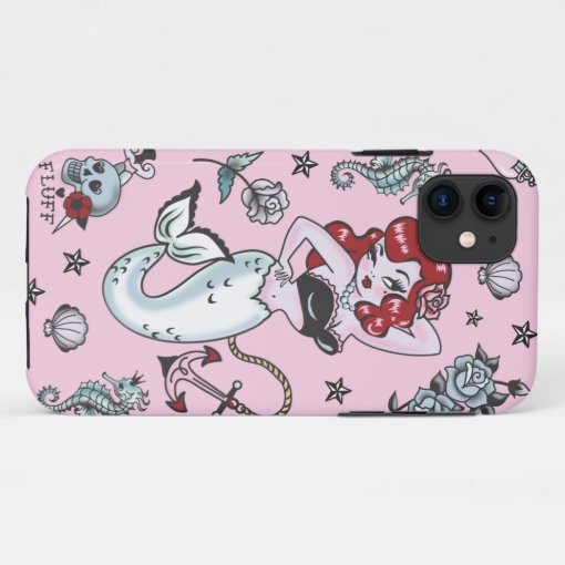 Fluff Molly Mermaid Pink Iphone 5 Case | Zazzle