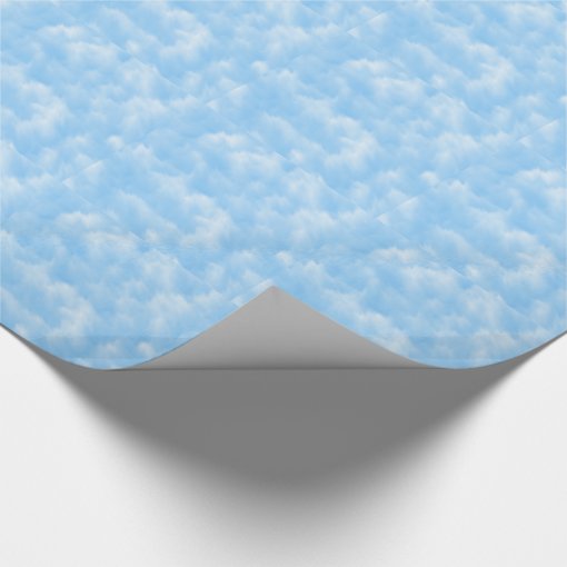 Fluffy Clouds Wrapping Paper | Zazzle