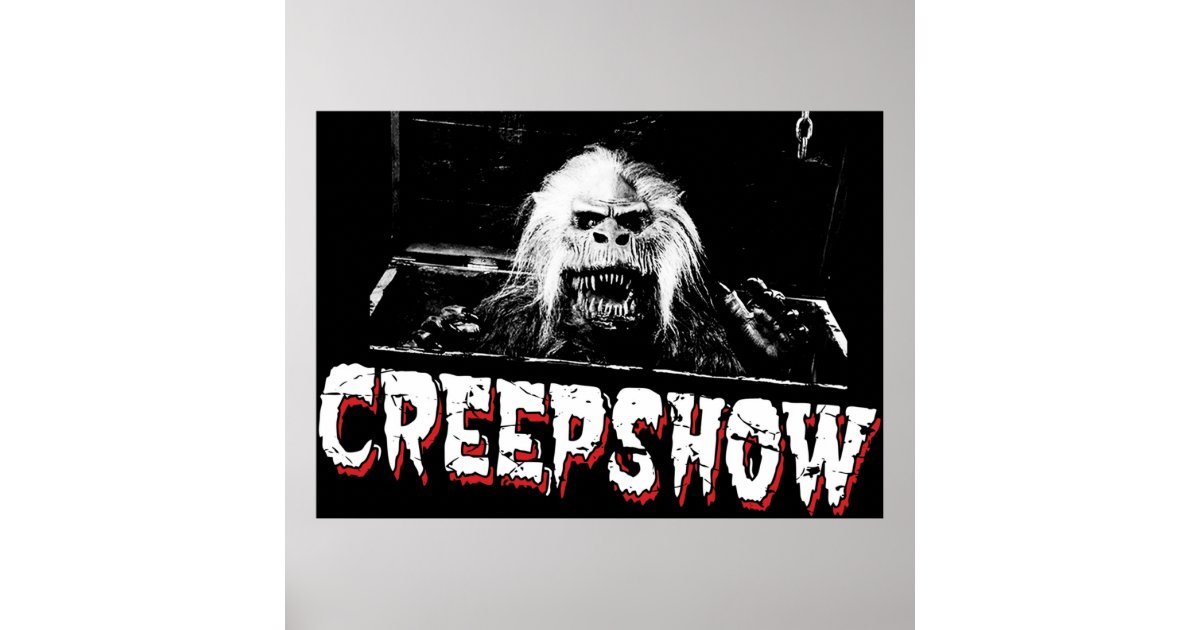 Fluffy the Crate Beast Creepshow Poster | Zazzle