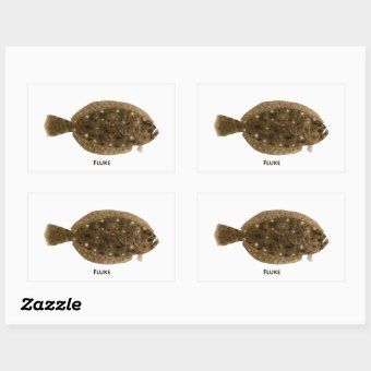 Fluke Rectangular Sticker | Zazzle