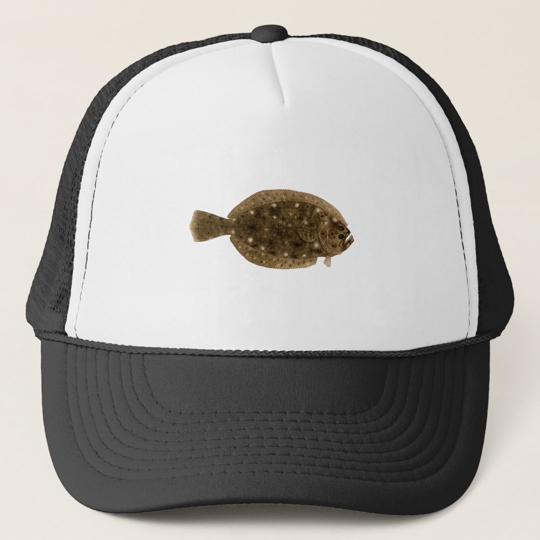 Fluke - Summer Flounder Trucker Hat | Zazzle
