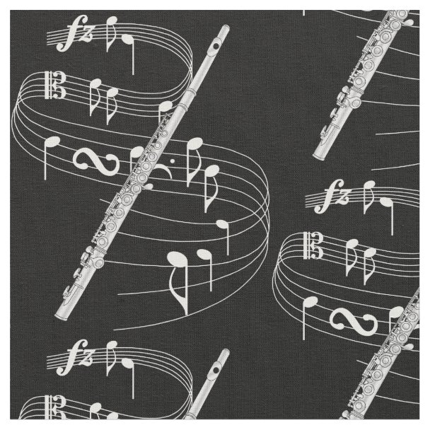 Piano Fabric | Zazzle.com
