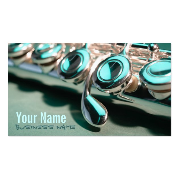 Flute Keys Business Cards
