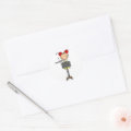 Flute Player Stickers Sticker | Zazzle