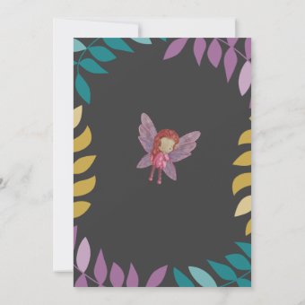 Flutter on Over Birthday Invitation Card | Zazzle
