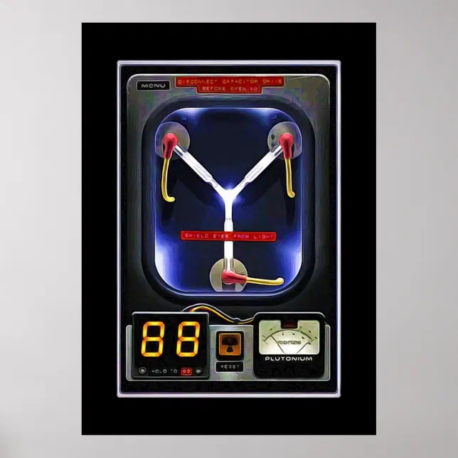 Flux Capacitor Poster | Zazzle