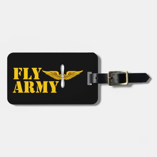 Fly Army Luggage Tag | Zazzle.com