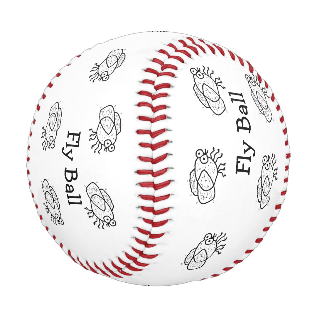 Fly Ball Baseball | Zazzle
