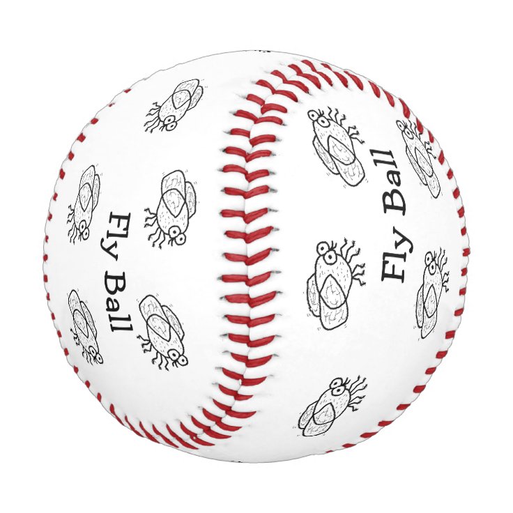 Fly Ball Baseball | Zazzle