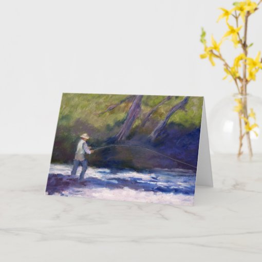 Fly Fishing Card | Zazzle