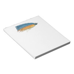Fly Fishing Lure Art Notepad | Zazzle