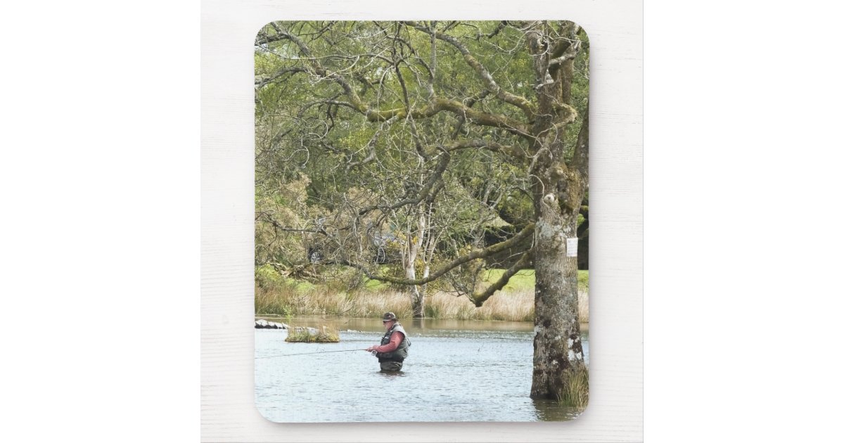 FLY FISHING MOUSE PAD | Zazzle