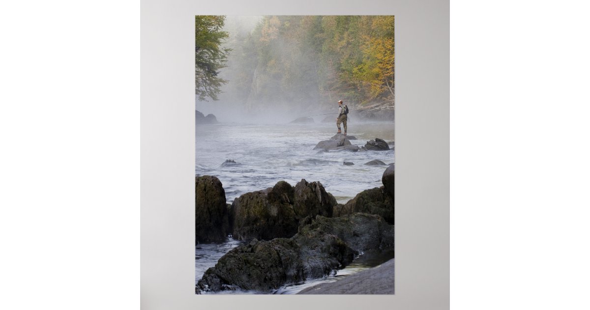 Fly Fishing Poster | Zazzle