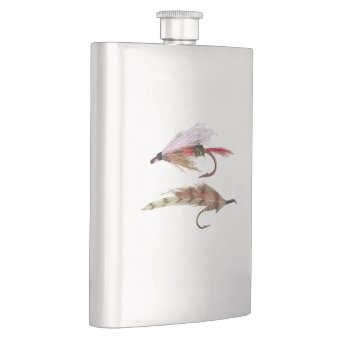 FLY FISHING THEME FLASK | Zazzle