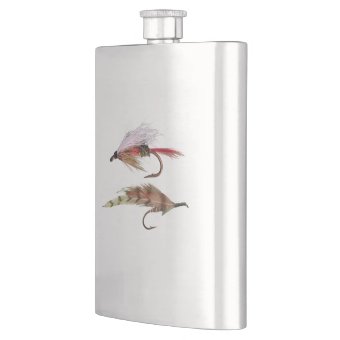 FLY FISHING THEME FLASK | Zazzle
