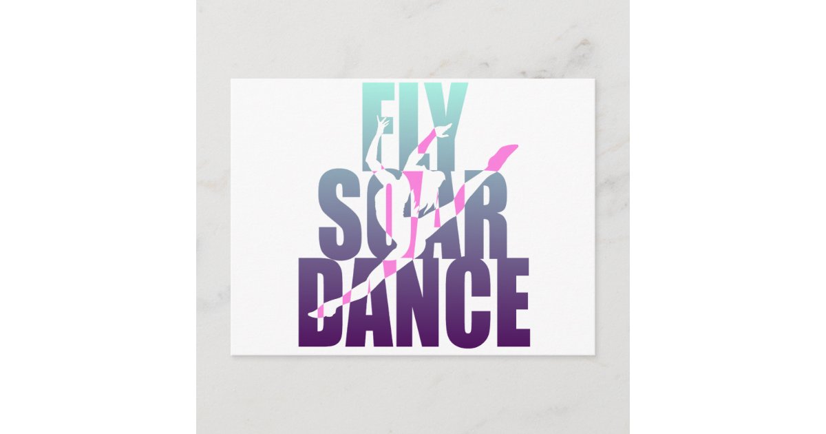 Fly Soar Dance Postcard | Zazzle