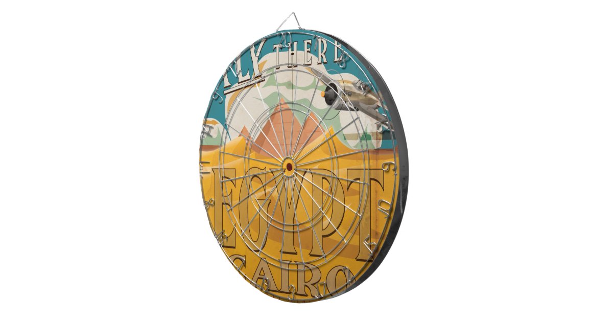Fly There - Egypt Dart Board | Zazzle