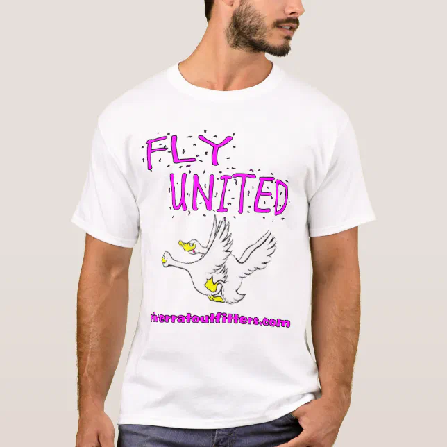 fly united T-Shirt | Zazzle
