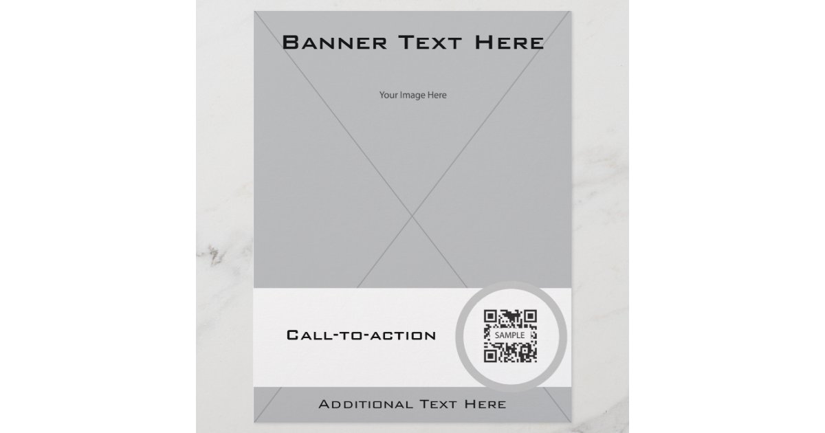 Flyer Template Generic 2 | Zazzle