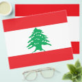 Flyer with Flag of Lebanon | Zazzle