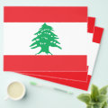Flyer with Flag of Lebanon | Zazzle