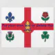 Flyer with Flag of Montreal, Canada | Zazzle