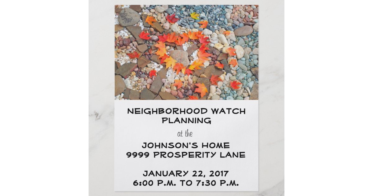 Neighborhood Watch Brochures