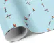 flying airplanes wrapping paper | Zazzle