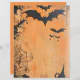 Flying Bats Halloween Scrapbook Paper | Zazzle