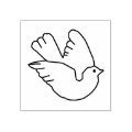 Flying Bird Art Stamp | Zazzle