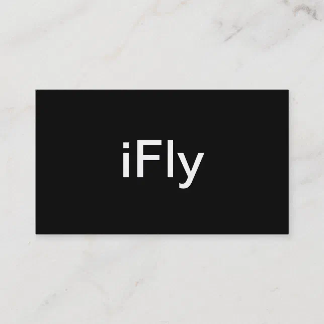 Flying Business Card | Zazzle
