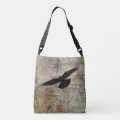 Flying Crow Crossbody Bag | Zazzle