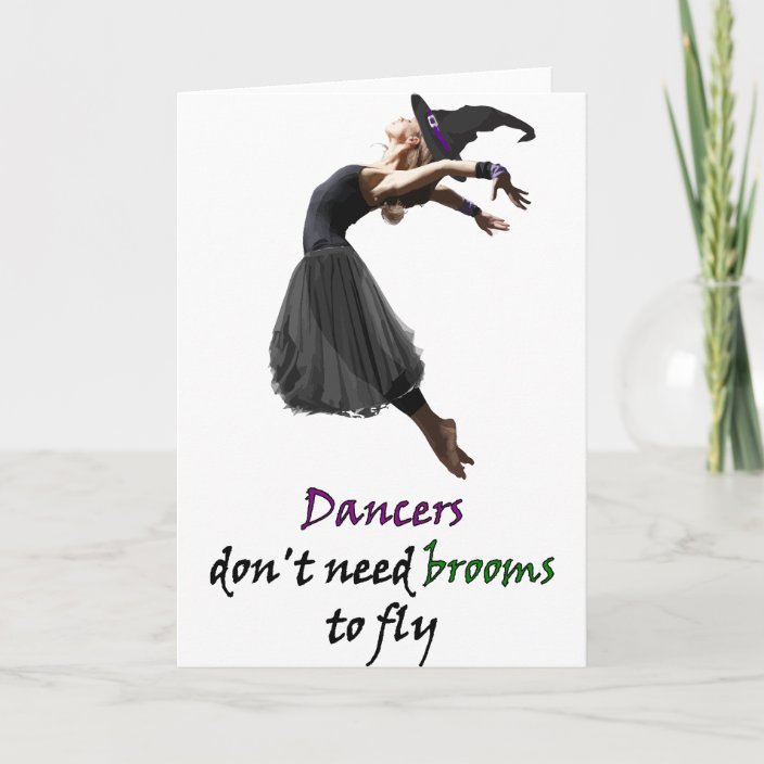 flying dancer card | Zazzle.com