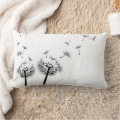 flying dandelion pillow | Zazzle