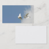 Flying doves business card | Zazzle