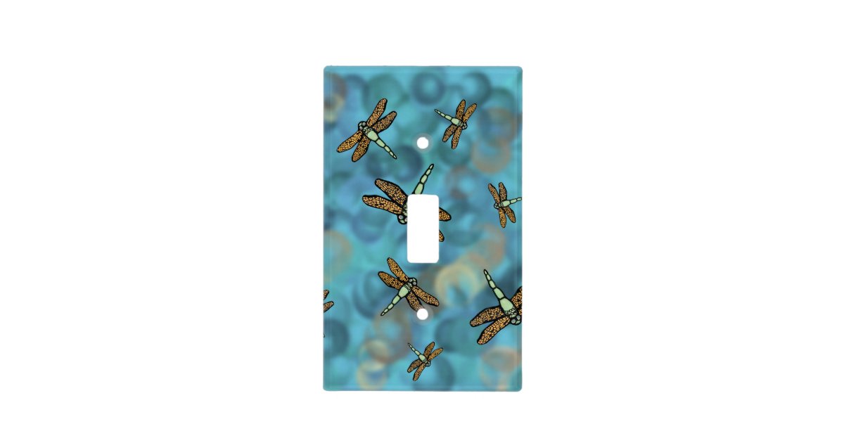 Flying Dragonflies Light Switch Cover | Zazzle
