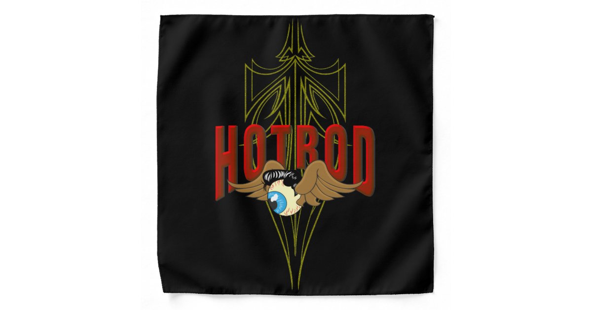 Flying Eyeball Hot Rod Bandana | Zazzle