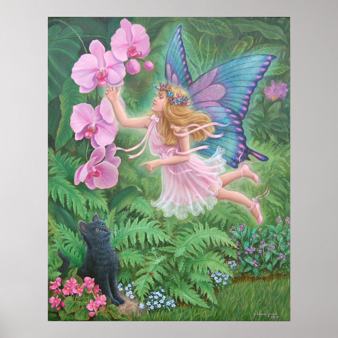 Flying Fairy Poster | Zazzle