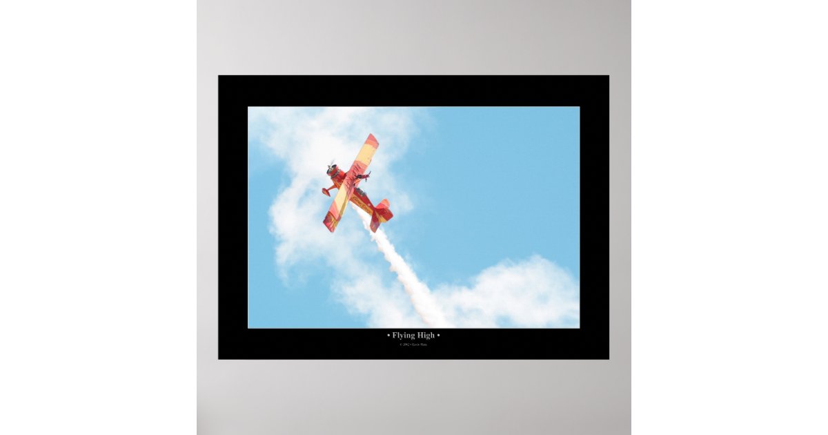 Flying High Poster | Zazzle