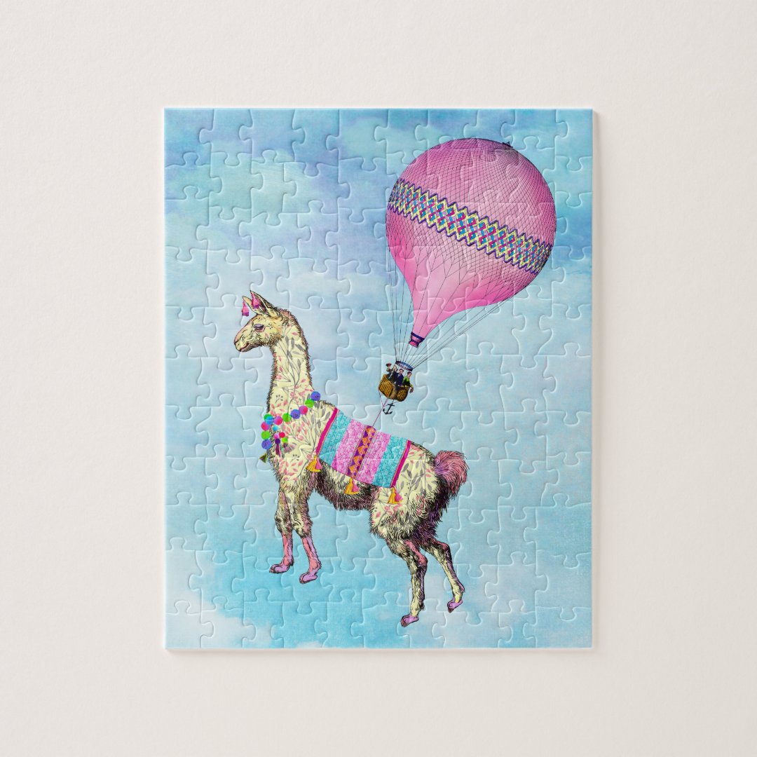 Flying Llama Puzzle | Zazzle