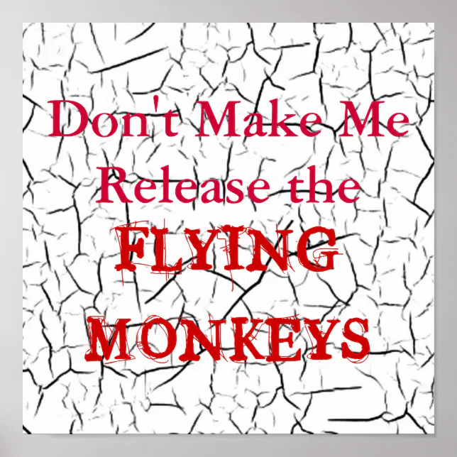 Flying Monkeys Poster | Zazzle