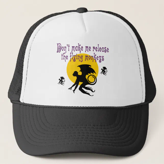 Flying Monkeys Trucker Hat | Zazzle