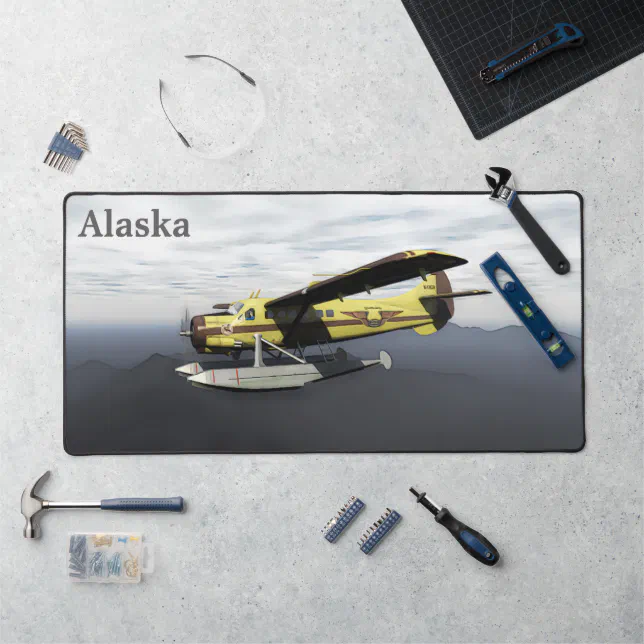Flying Moose Aviation de Havilland DH3-C Otter Desk Mat | Zazzle