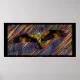 Flying OSPREY Raptor Modern Art Poster | Zazzle