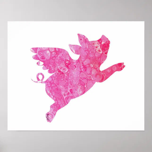 Flying Pig Gifts, When pigs fly, Flying Pig, Pig, Poster | Zazzle