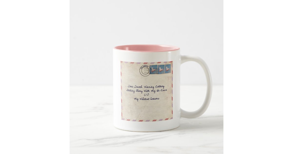 flying pig mail mug | Zazzle